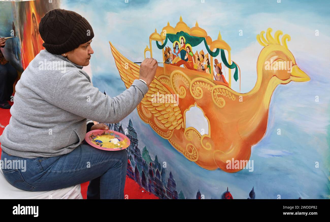 India international ramayana mela hi-res stock photography and images ...