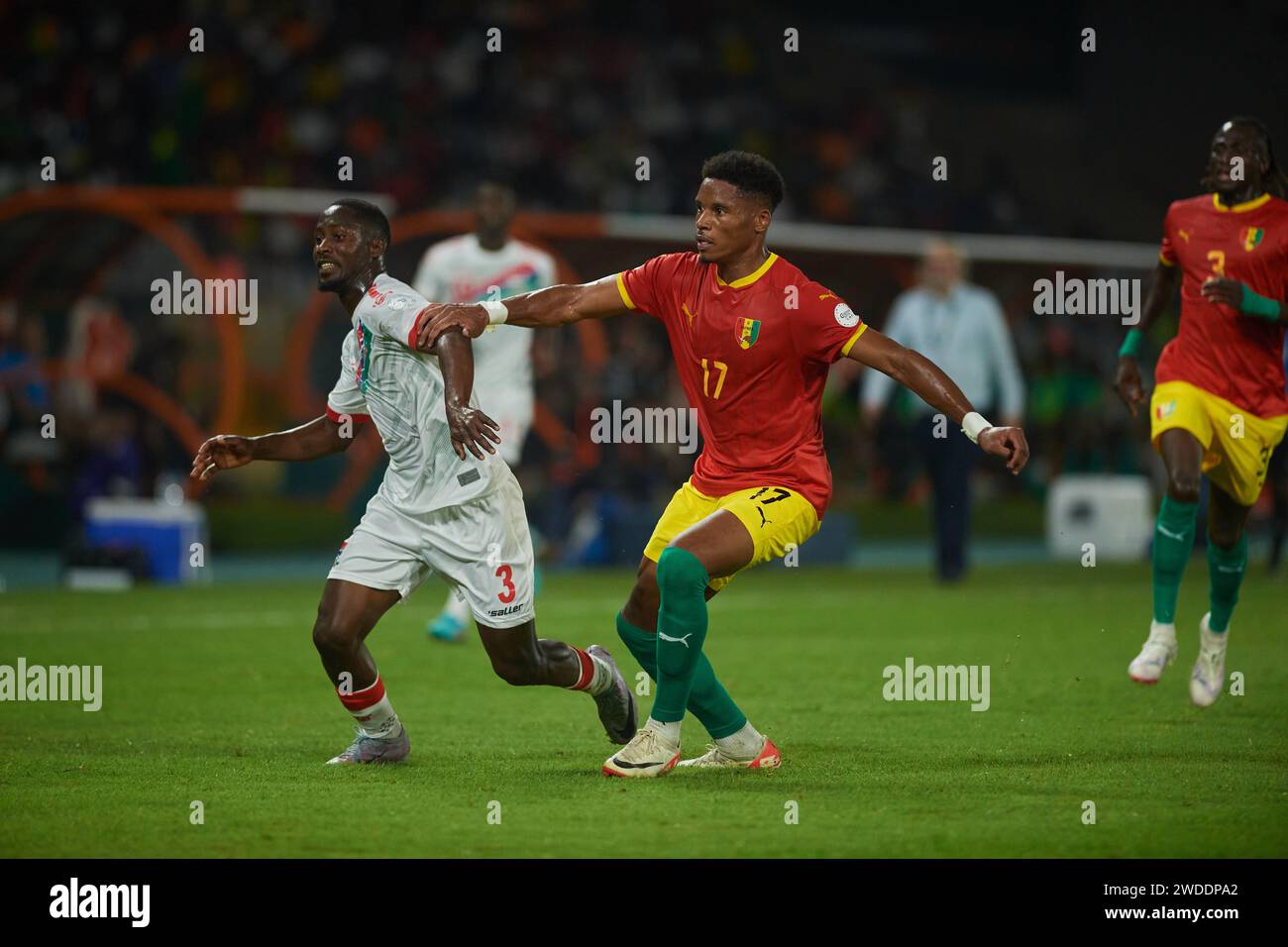 Highlights of the match between Guinea and Gambia at the Africa Cup of ...