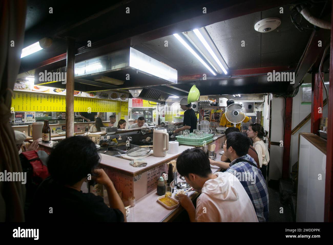 Tokyo, Japan; 1st October 2023: Atmosphere at Izakaya restaurant on ...