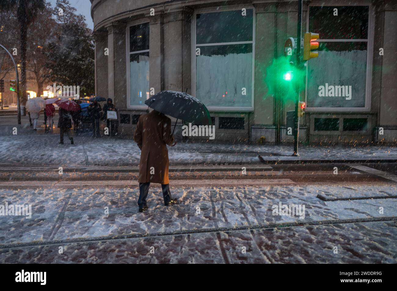 Winter in zaragoza hi-res stock photography and images - Alamy