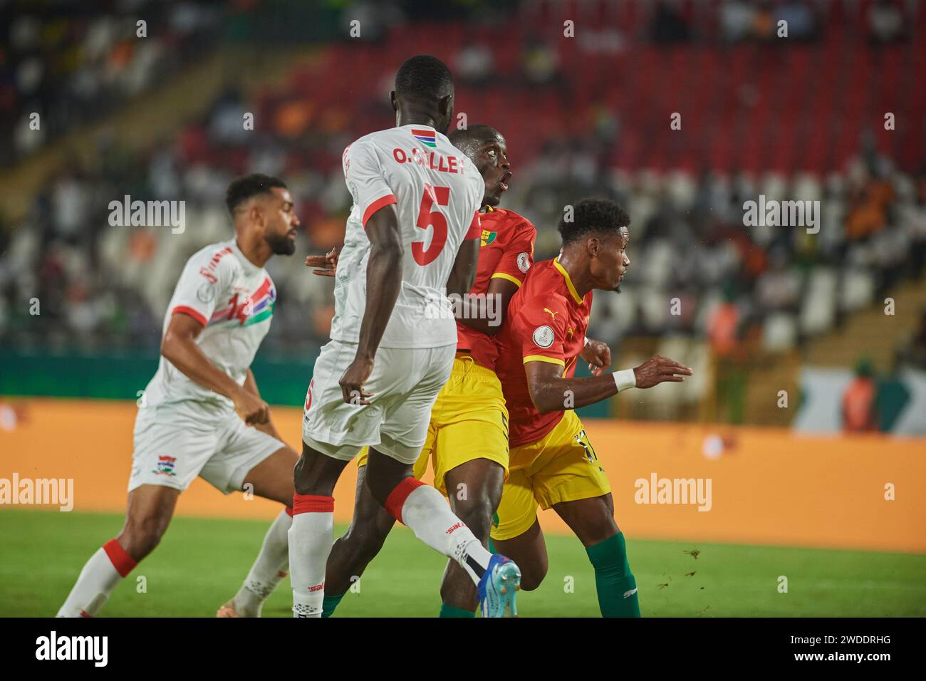 Highlights of the match between Guinea and Gambia at the Africa Cup of ...