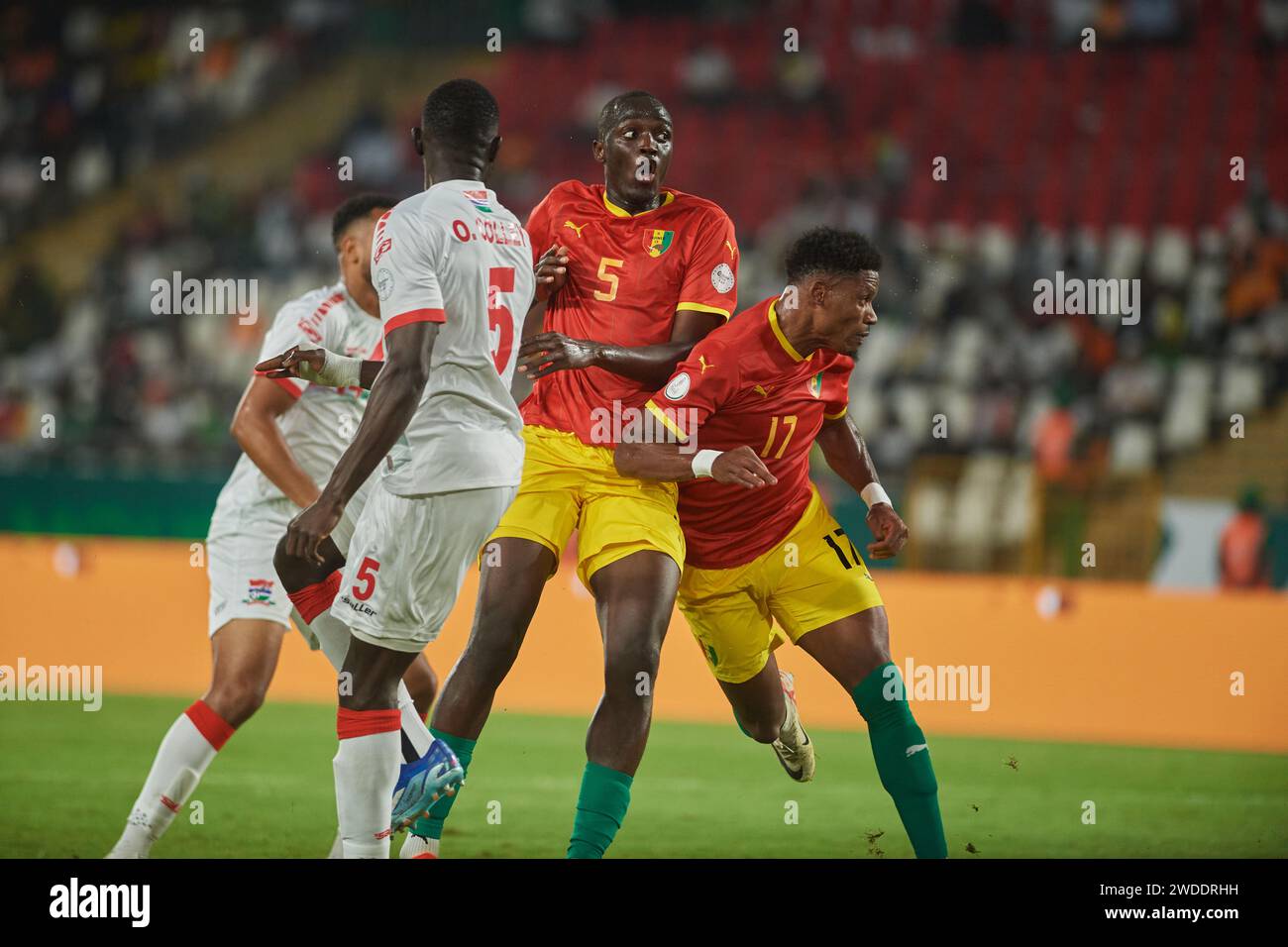 Highlights of the match between Guinea and Gambia at the Africa Cup of ...