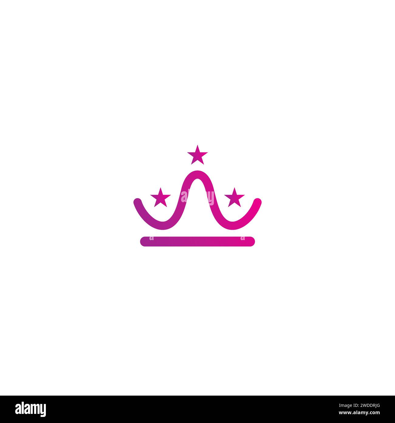 W Crown Logo Simple. Letter W Icon Stock Vector Image & Art - Alamy