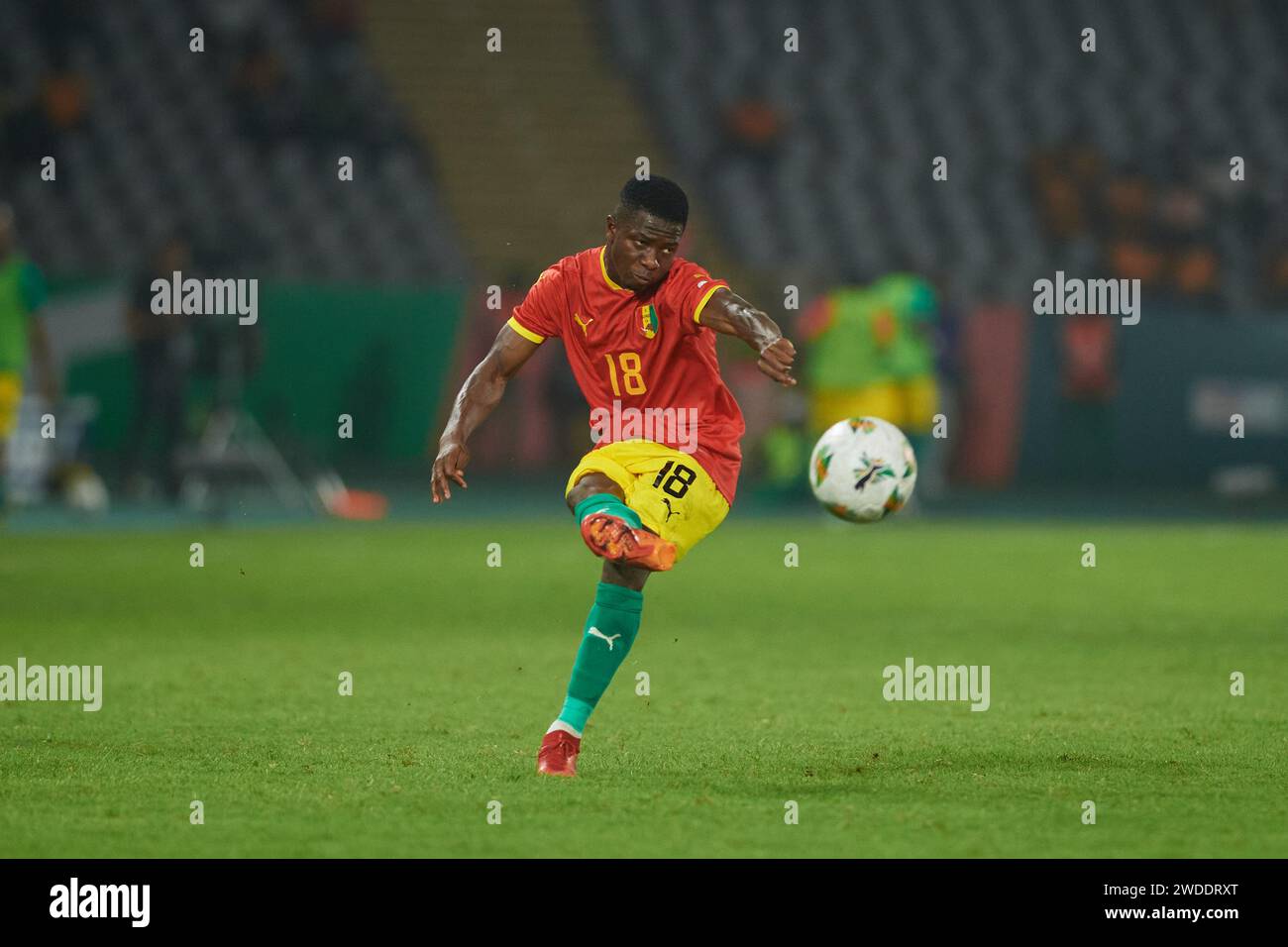 Highlights of the match between Guinea and Gambia at the Africa Cup of ...