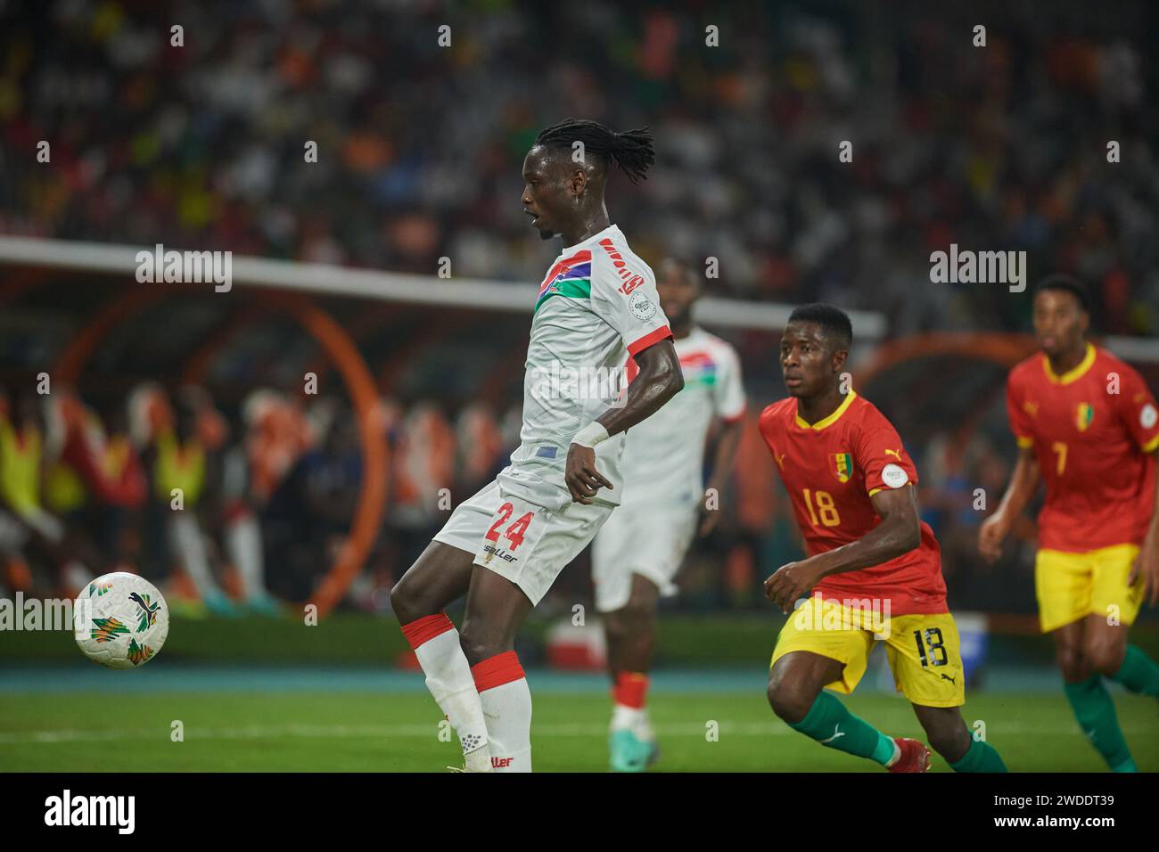 Highlights of the match between Guinea and Gambia at the Africa Cup of ...