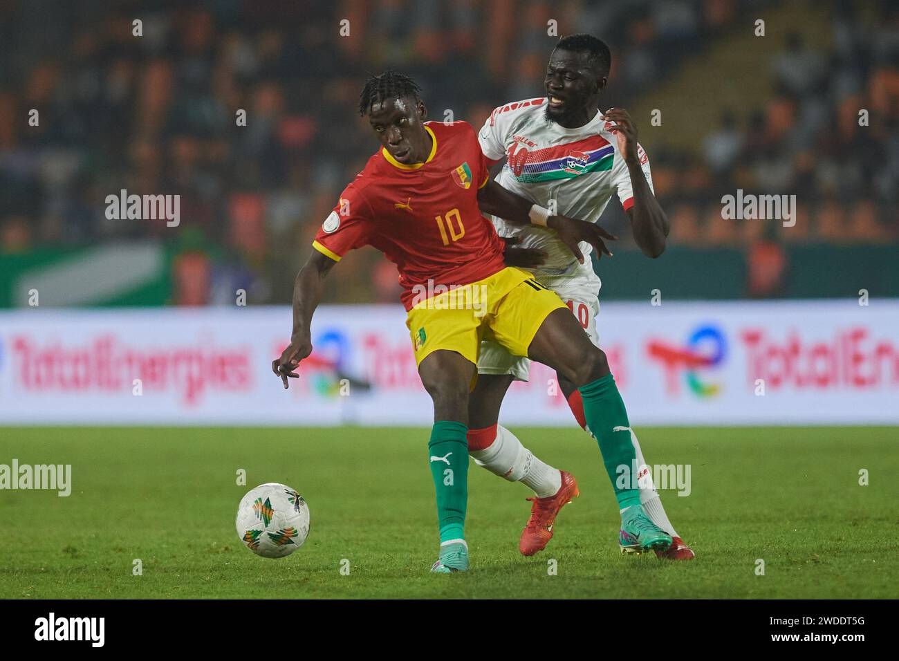 Highlights of the match between Guinea and Gambia at the Africa Cup of ...