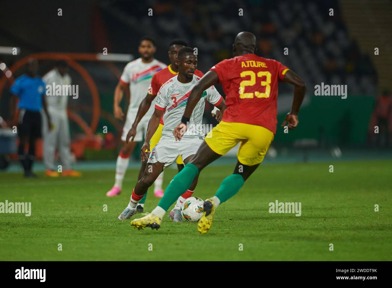 Highlights of the match between Guinea and Gambia at the Africa Cup of ...