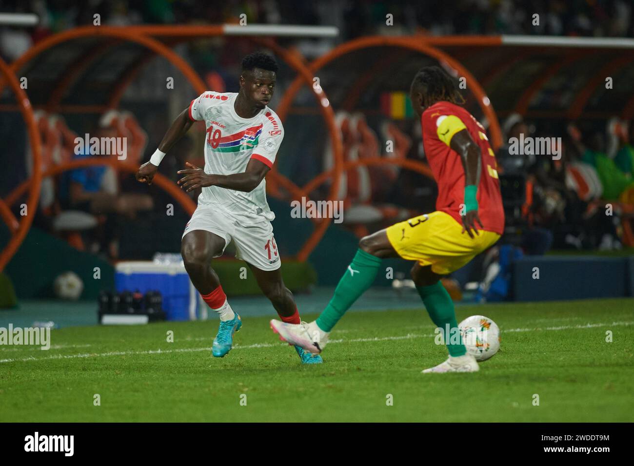 Highlights of the match between Guinea and Gambia at the Africa Cup of ...