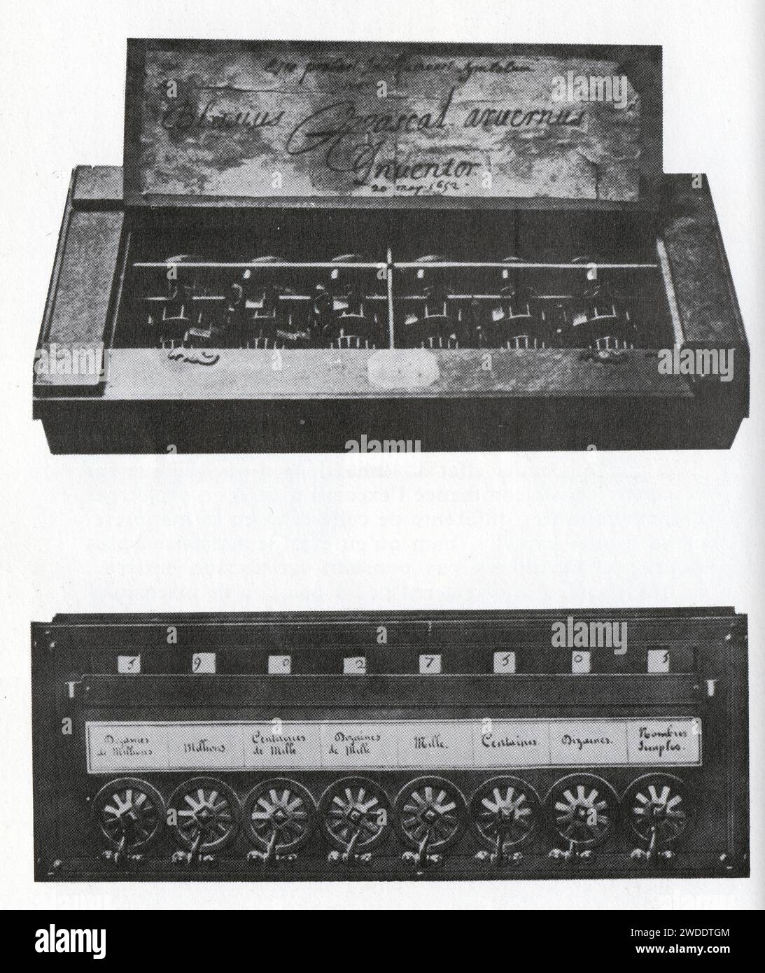 Blaise pascal machine hi-res stock photography and images - Alamy