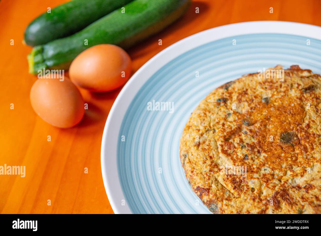 Courgette omelets hi-res stock photography and images - Alamy