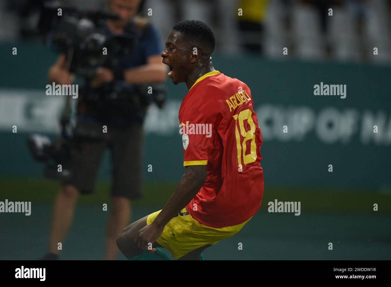 Highlights of the match between Guinea and Gambia at the Africa Cup of ...