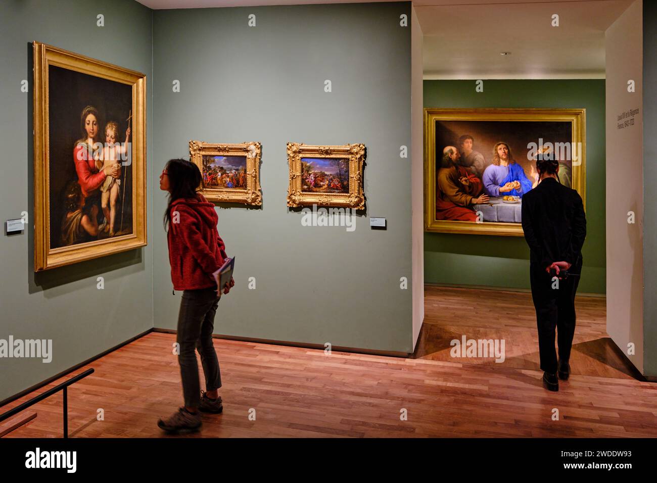 France, Maine-et-Loire, Angers, the Museum of Fine Arts in a former ...