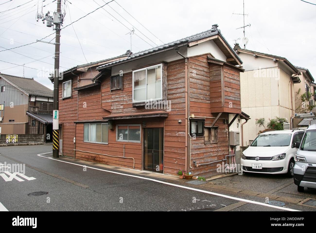 Murakami, Japan; 1st October 2023: Views of the streets of Murakami ...