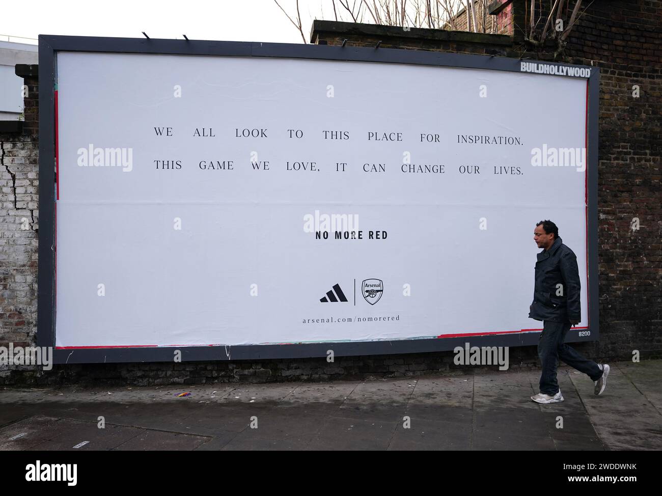 Arsenal no more red hi-res stock photography and images - Alamy