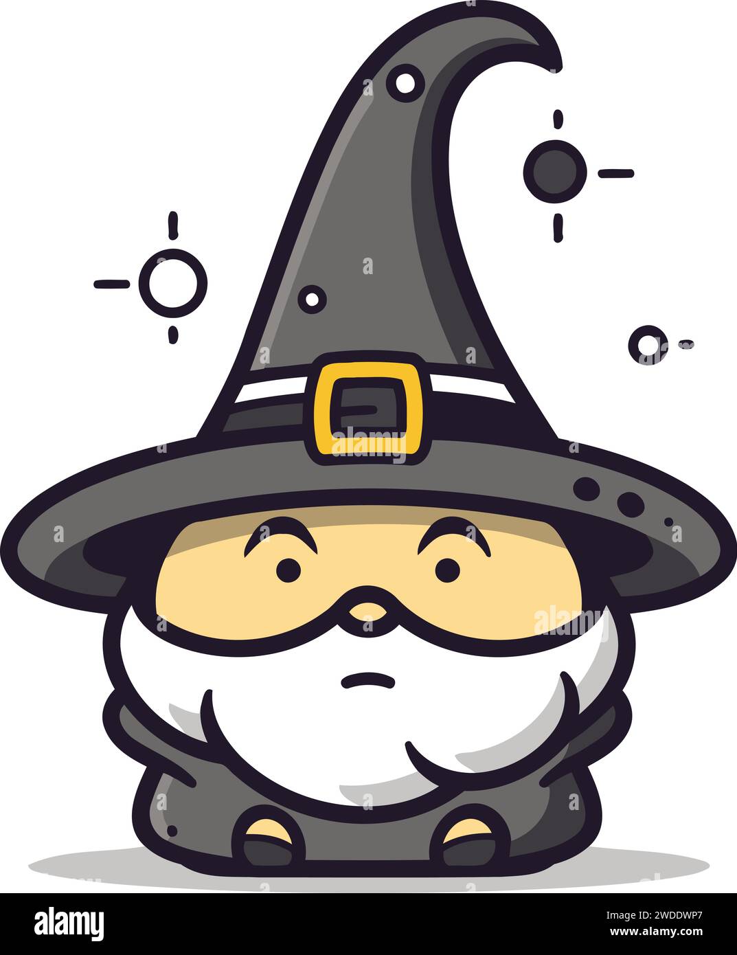 Cartoon wizard Cut Out Stock Images & Pictures - Alamy