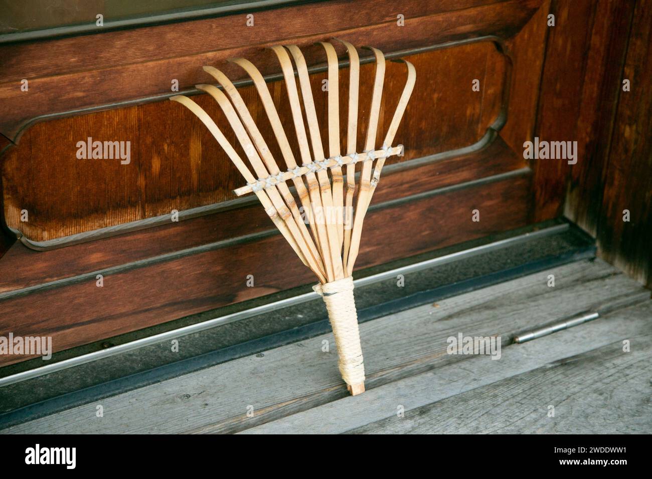 Traditional Japanese objects made by wood craftsmen in Murakami City ...