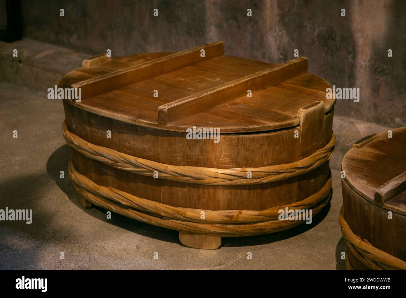 Traditional Japanese objects made by wood craftsmen in Murakami City ...