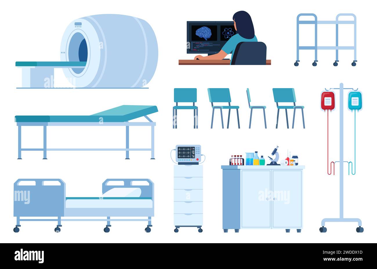 Ambulance examining Stock Vector Images - Alamy