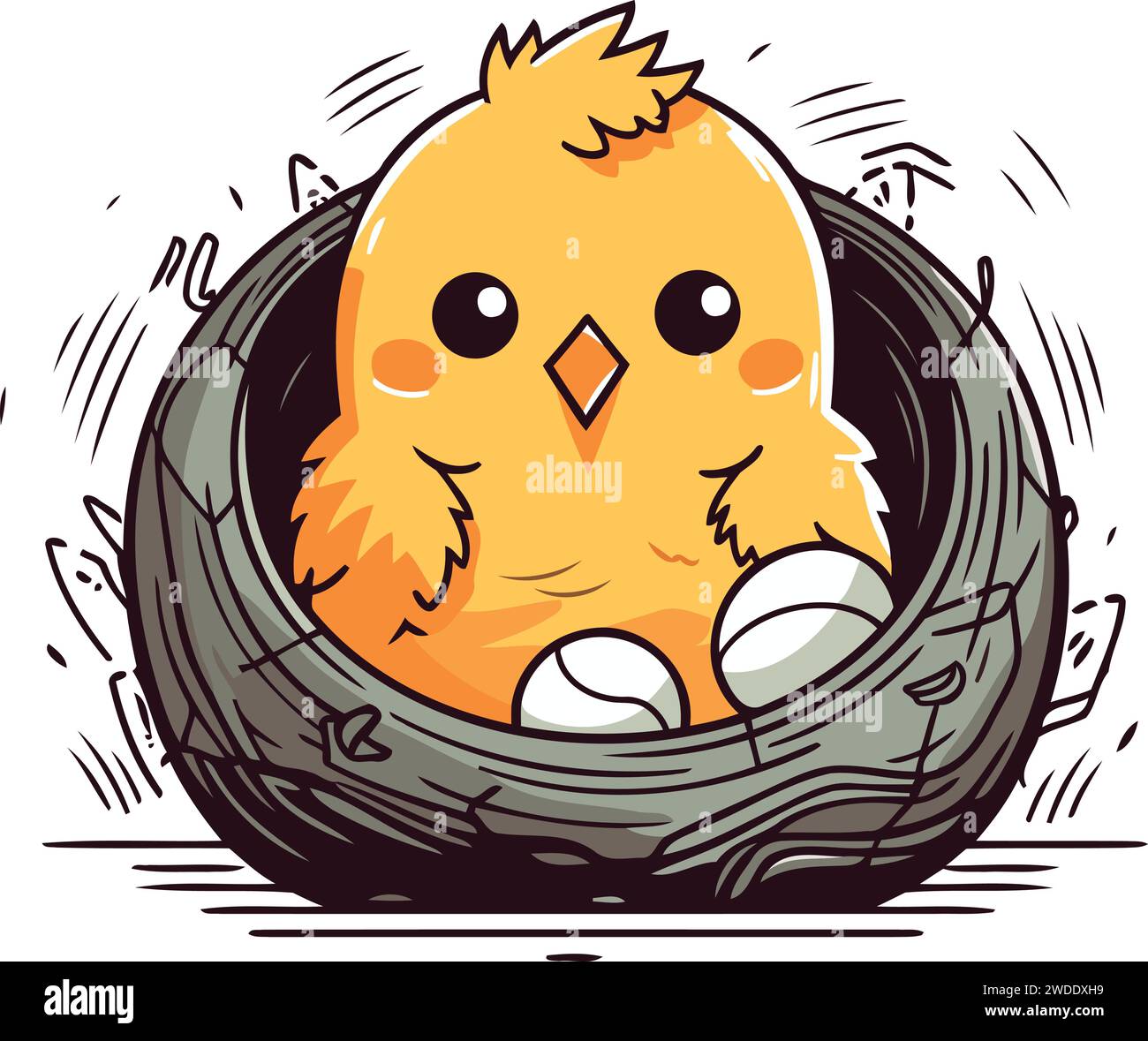 Eggs cartoon hi-res stock photography and images - Alamy