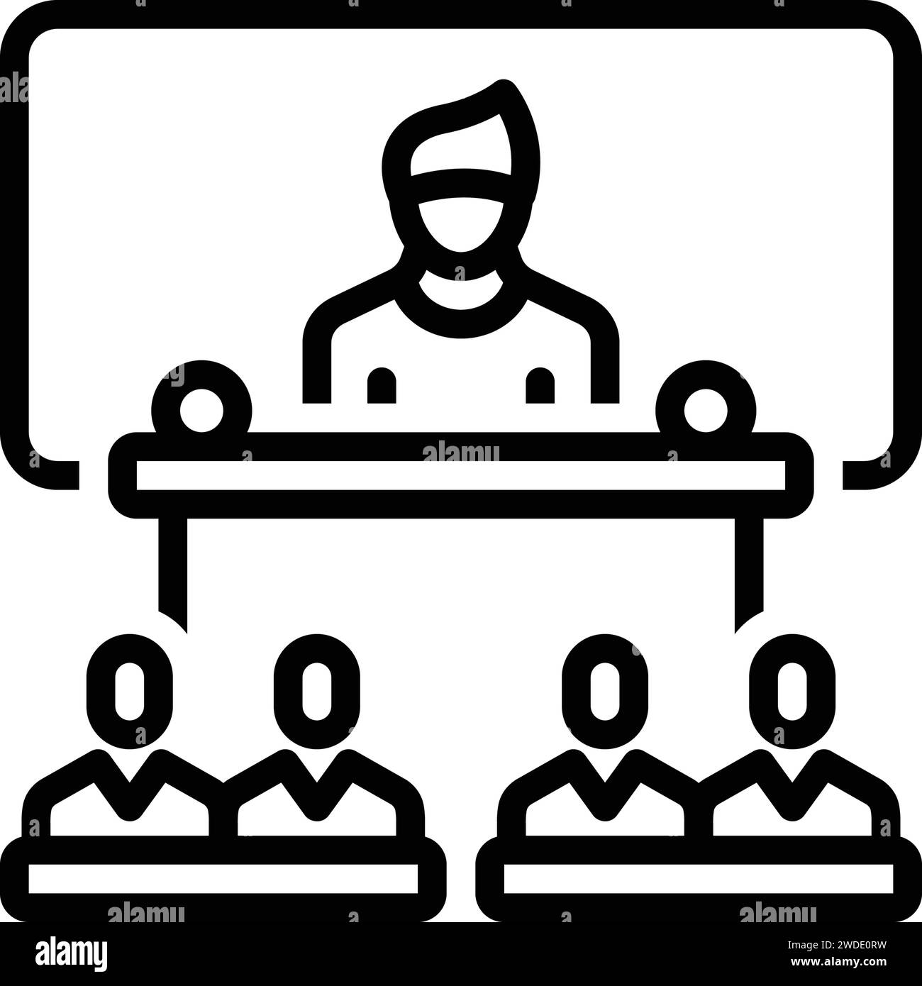 Icon for lecture,auditorium Stock Vector Image & Art - Alamy