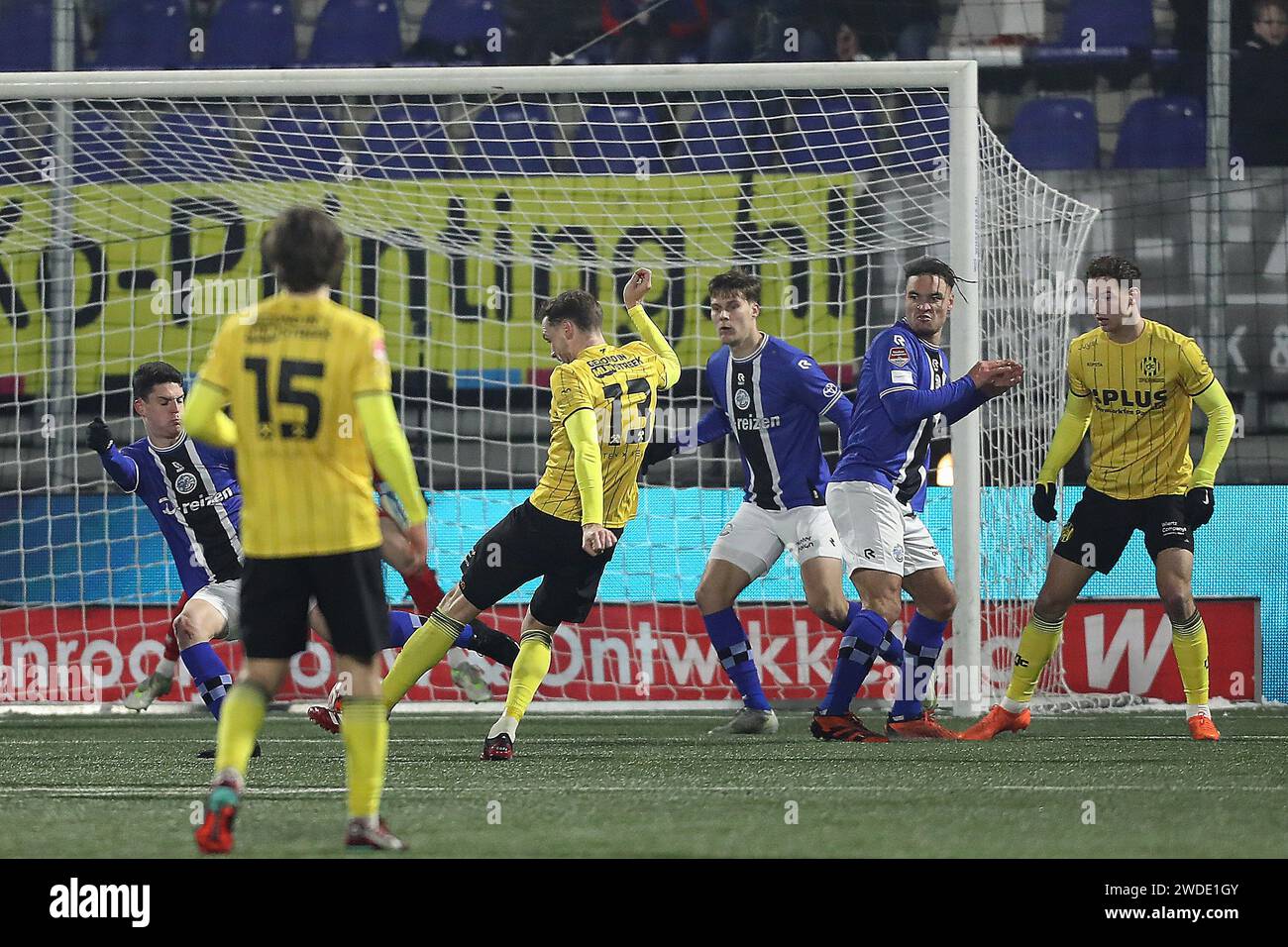 DEN BOSCH, Netherlands. 19th Jan, 2024. football, Dutch Keuken Kampioen ...