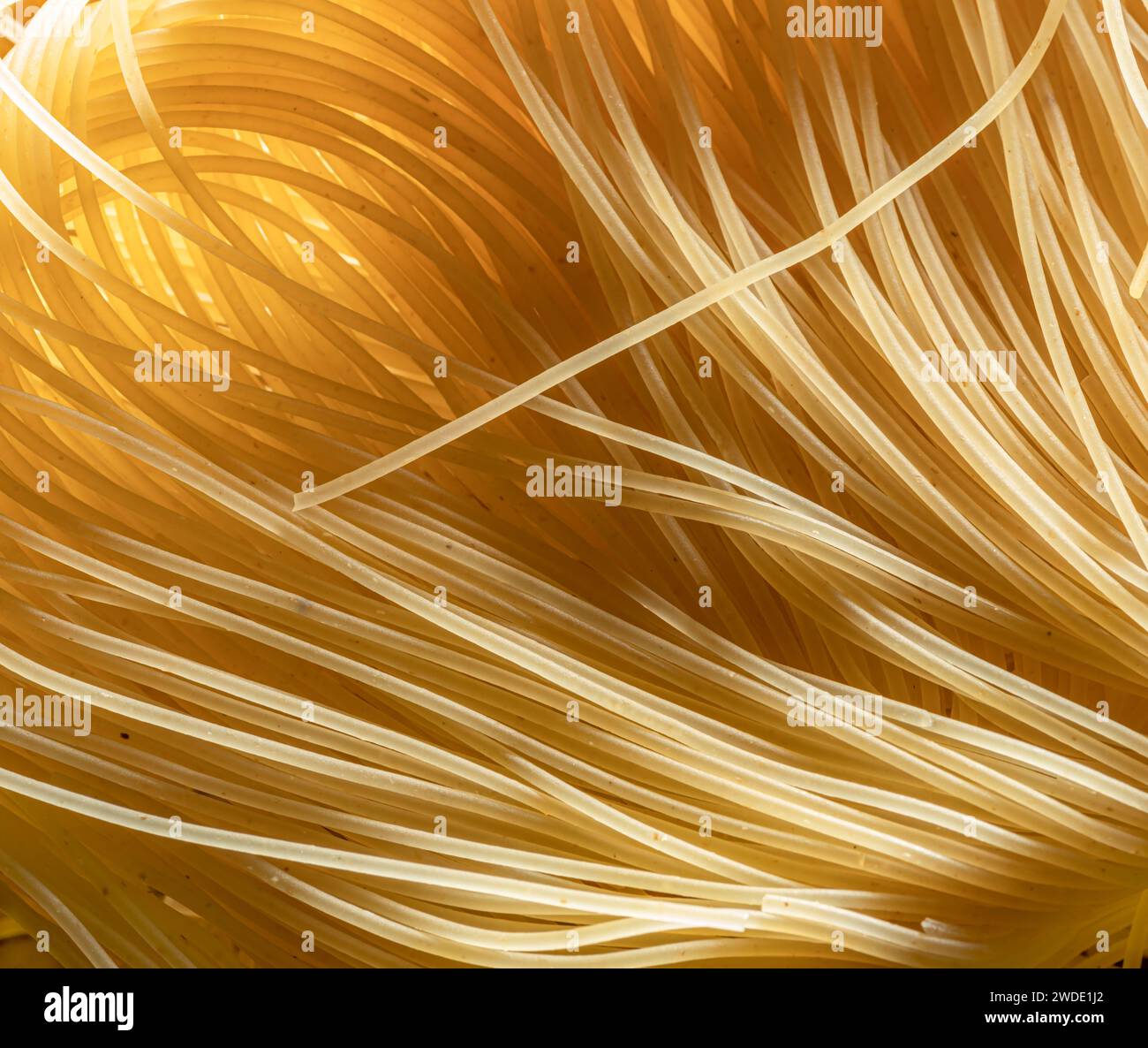 Italian pasta vermicelli close-up. Food background Stock Photo - Alamy