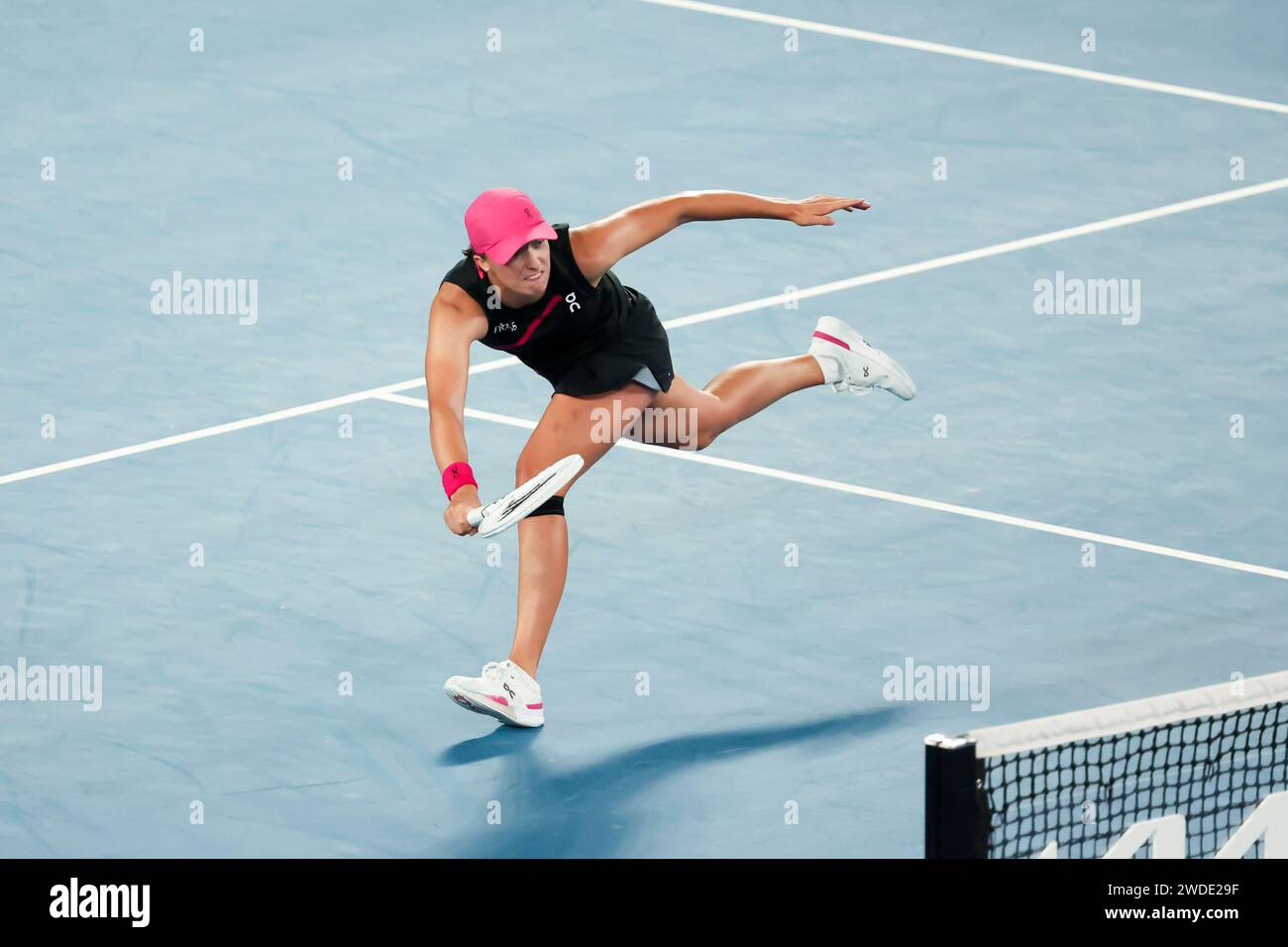 Melbourne, Victoria, Australia. 20th Jan, 2024. MELBOURNE, AUSTRALIA - JANUARY 20: Iga Swiatek ...