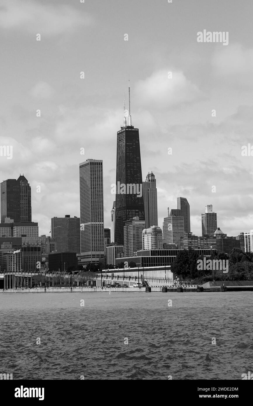 John Hancock Chicago Skyline