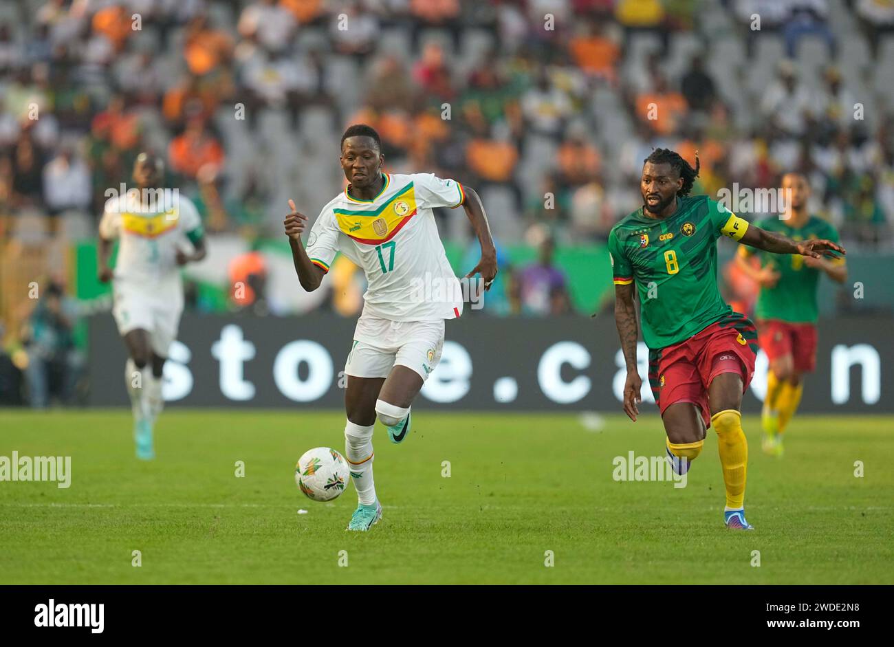 January 19 2024: Pape Matar Sarr (Senegal) // during a African Cup of ...