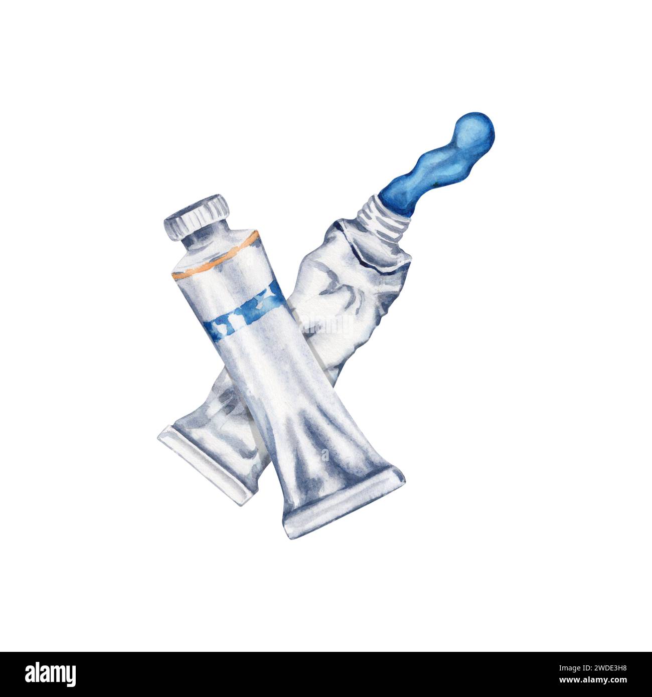 Illustration collection realistic tubes Cut Out Stock Images & Pictures ...