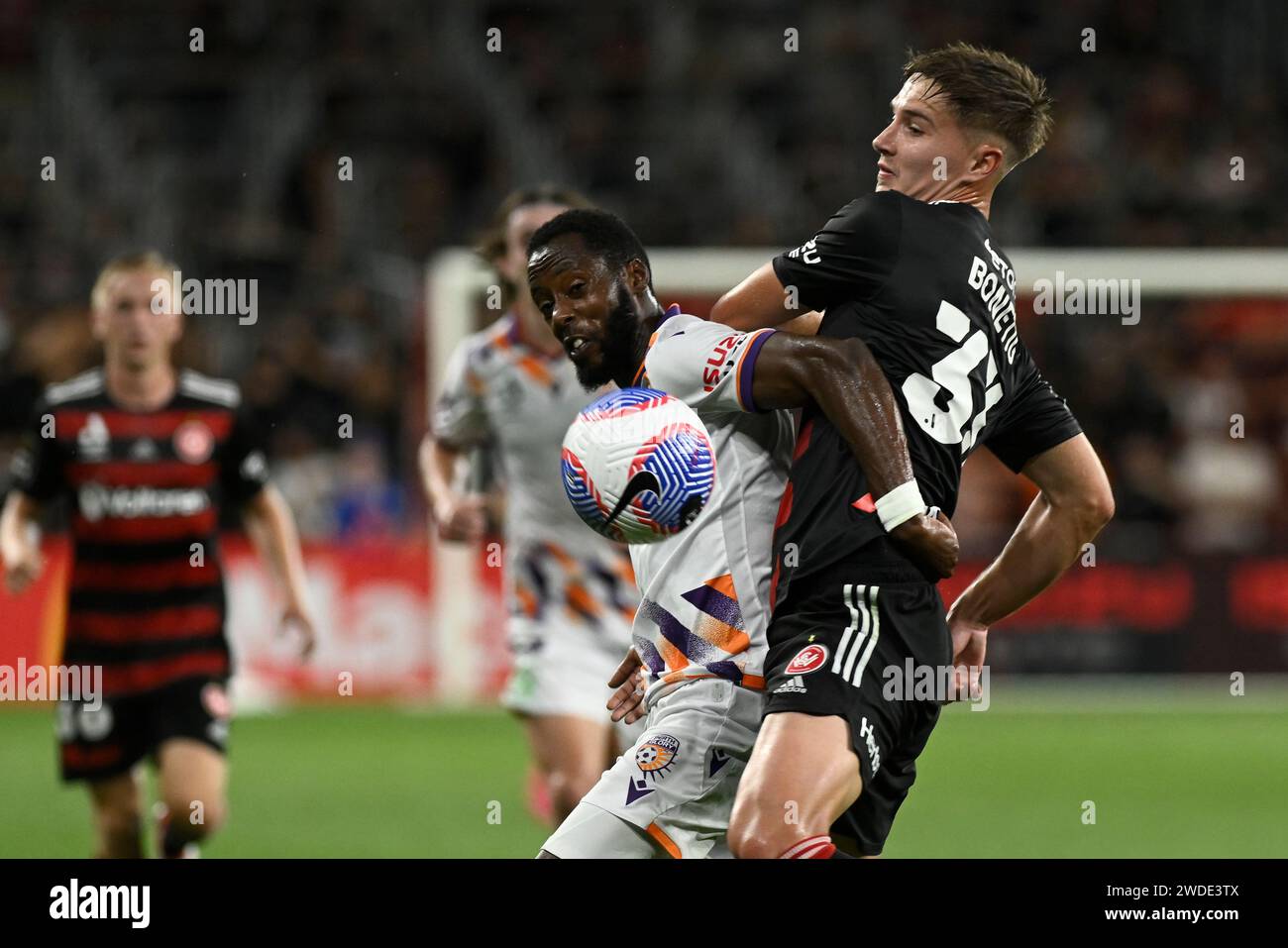 20th January 2024; CommBank Stadium, Sydney, NSW, Australia: A-League ...