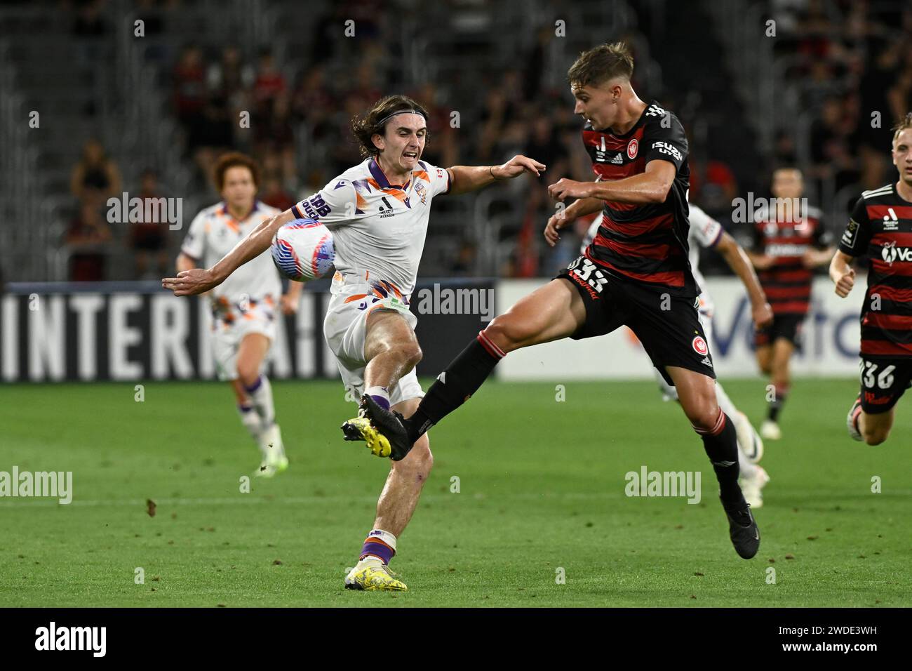 20th January 2024; CommBank Stadium, Sydney, NSW, Australia: A-League ...