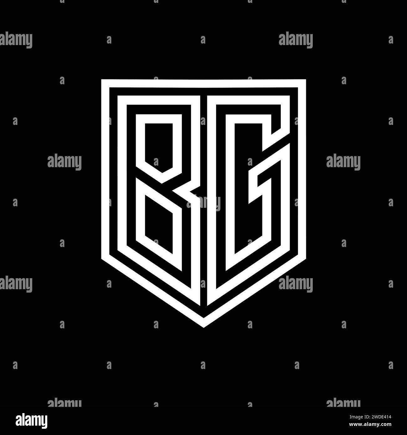 Bg alphabet hi-res stock photography and images - Alamy