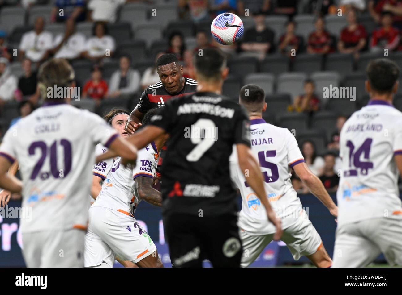 20th January 2024; CommBank Stadium, Sydney, NSW, Australia: A-League ...