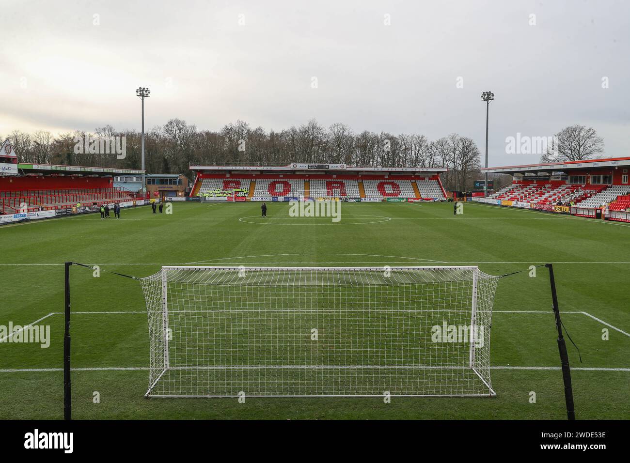 Stevenage, UK. 20th Jan, 2024. A general view inside of the Lamex ...