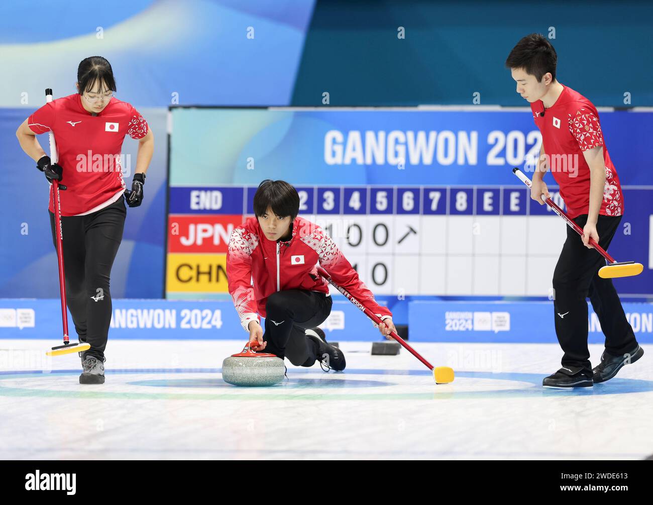 Gangneung, South Korea. 20th Jan, 2024. Ichiyama Himari, Fujii Kaito ...