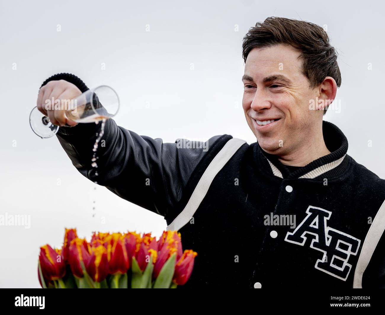 AMSTERDAM - DJ Hardwell names the new tulip 'Tulipa Hardwell' on ...