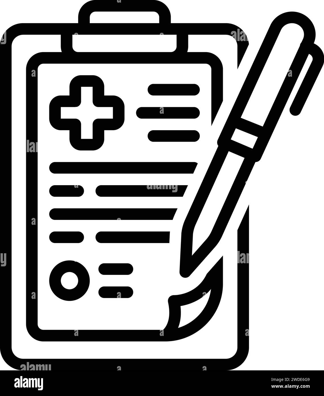 Icon for health report Stock Vector Image & Art - Alamy