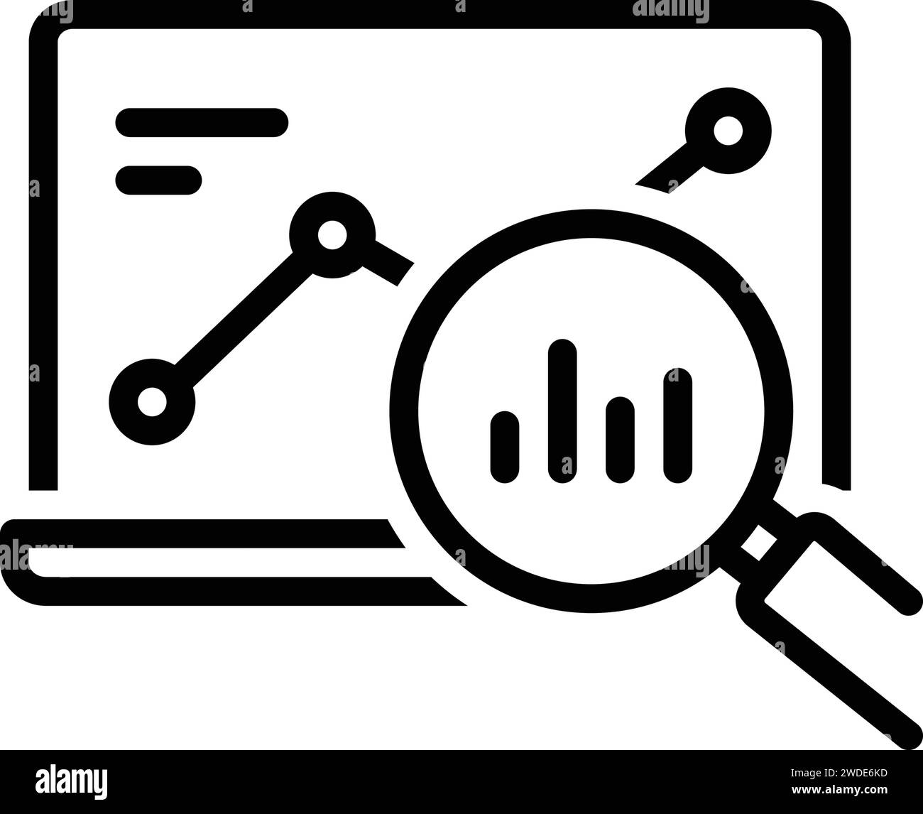 Icon for analysis,investigation Stock Vector Image & Art - Alamy