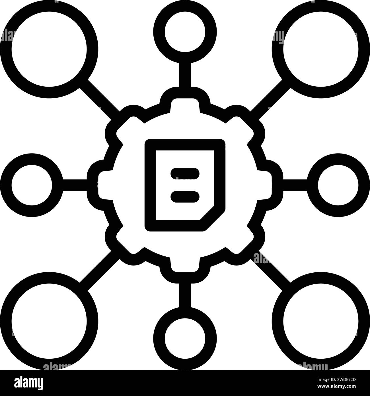 Icon for framework,scheme Stock Vector Image & Art - Alamy