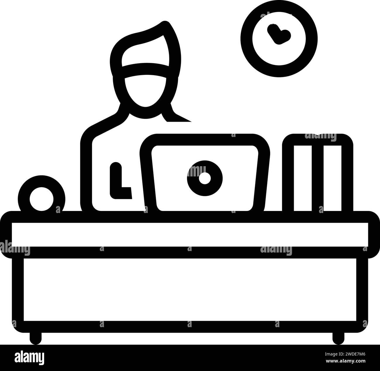 Icon for co worker,associate Stock Vector Image & Art - Alamy