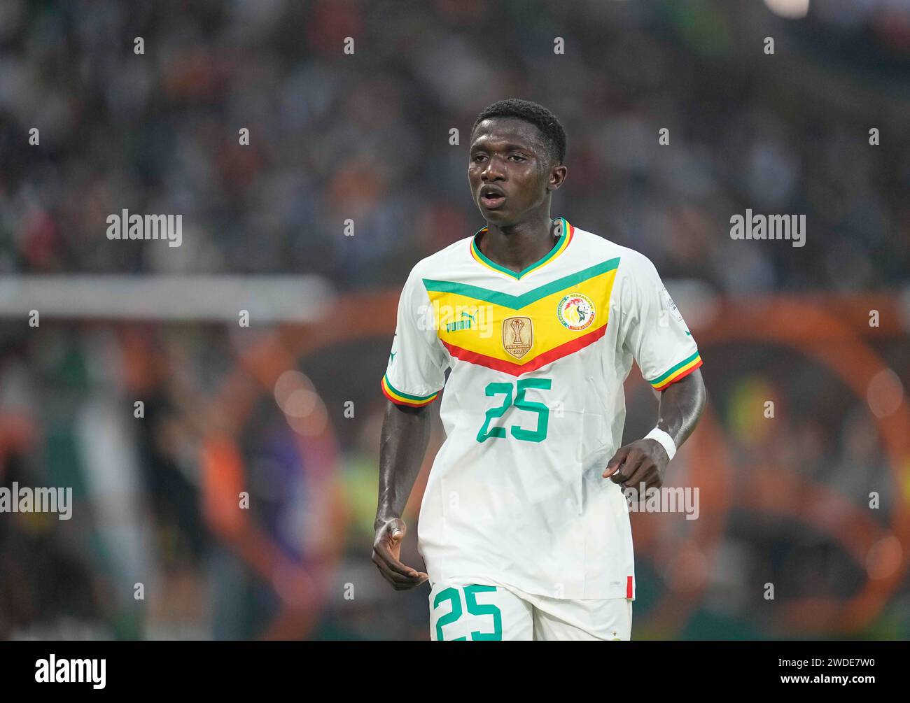 January 19 2024: Lamine Camara (Senegal) // during a African Cup of ...