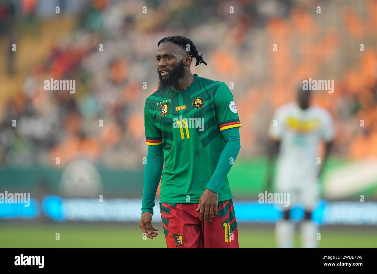 January 19 2024: Georges Kevin Nkoudou Mbida (Cameroon) // during a ...