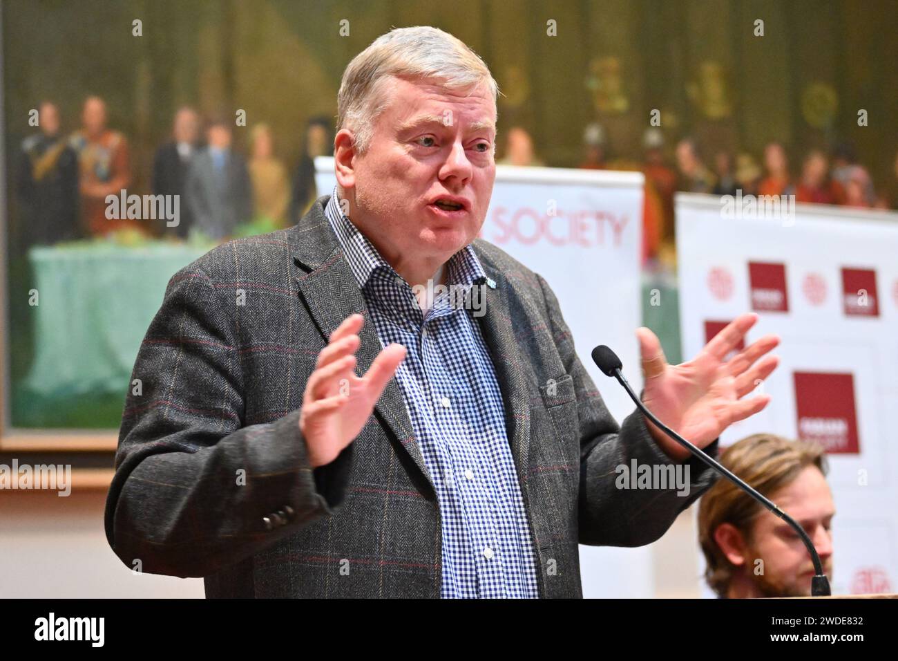 London, UK. 20 January 2023. Lord Roy Kennedy speaking at the 2024 ...