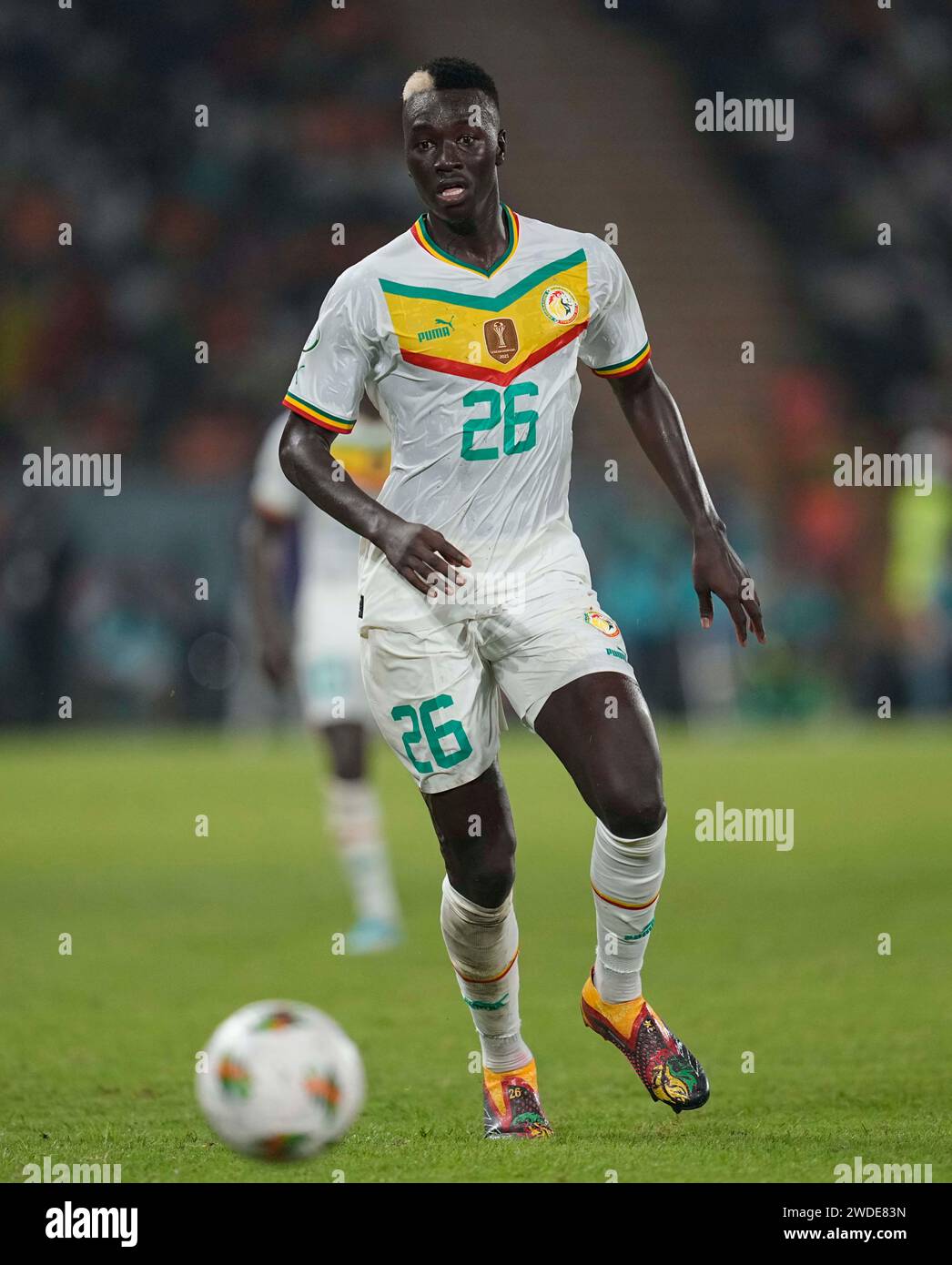 January 19 2024: Pape Alassane Gueye (Senegal) // during a African Cup ...