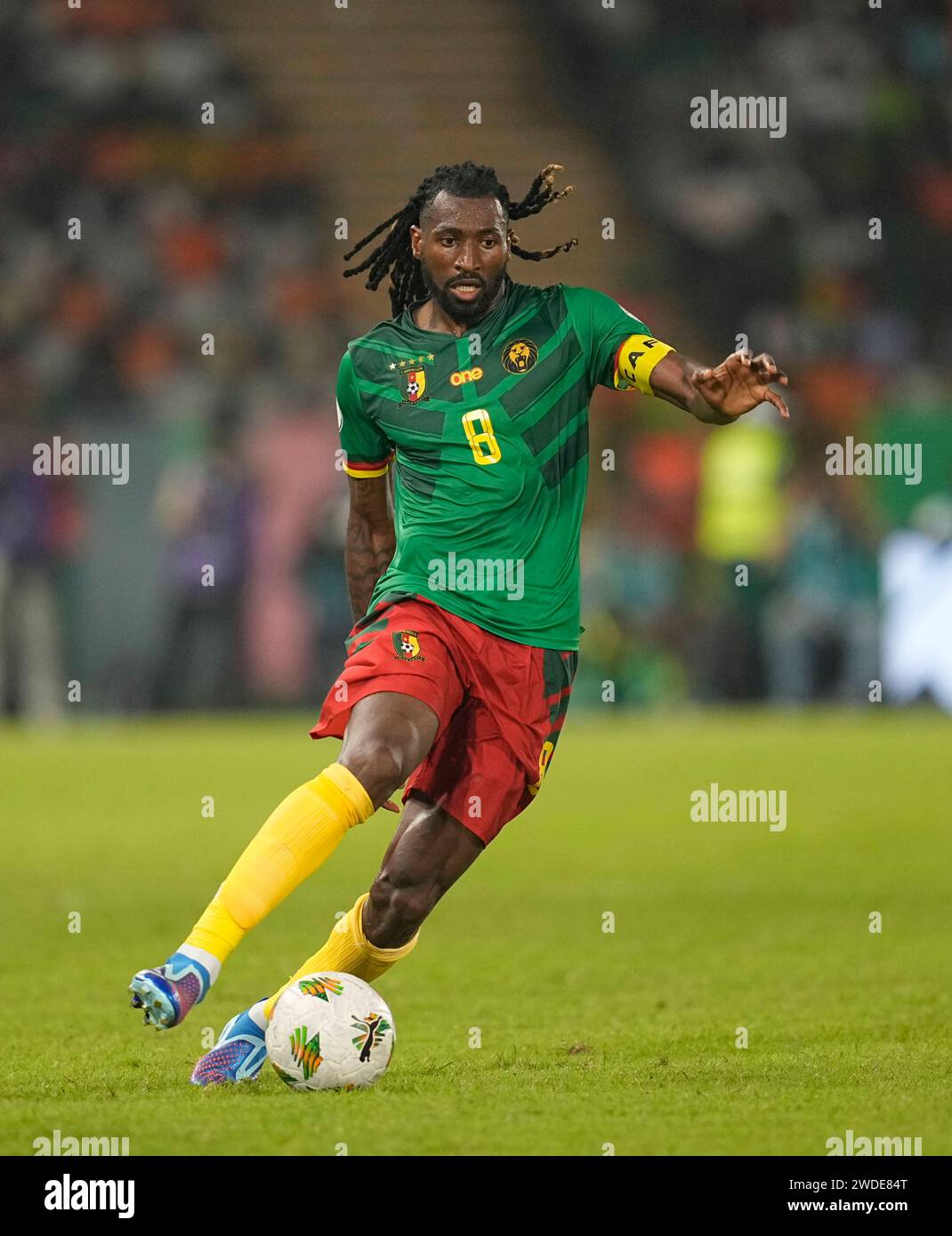 January 19 2024: Andre Frank Zambo Anguissa (Cameroon) // during a ...