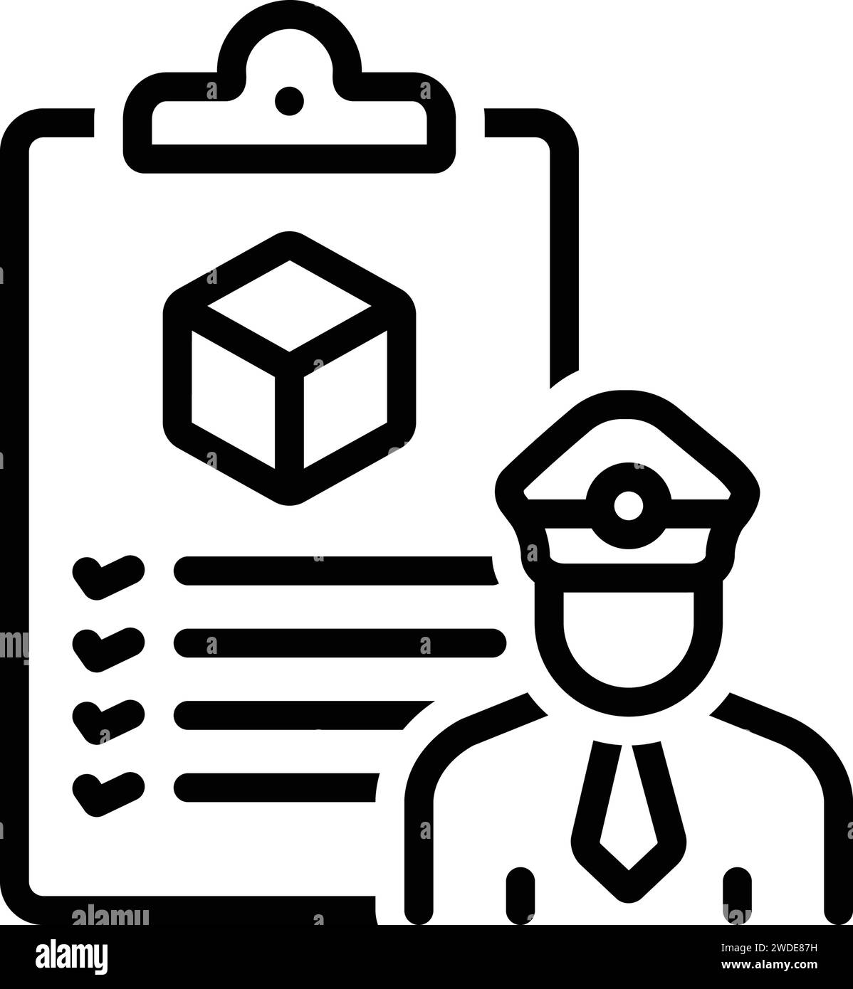 Icon for customs clearance,customs Stock Vector Image & Art - Alamy