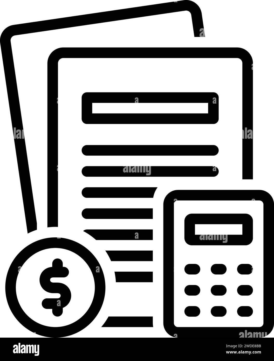 Icon for financial statement,financial Stock Vector Image & Art - Alamy