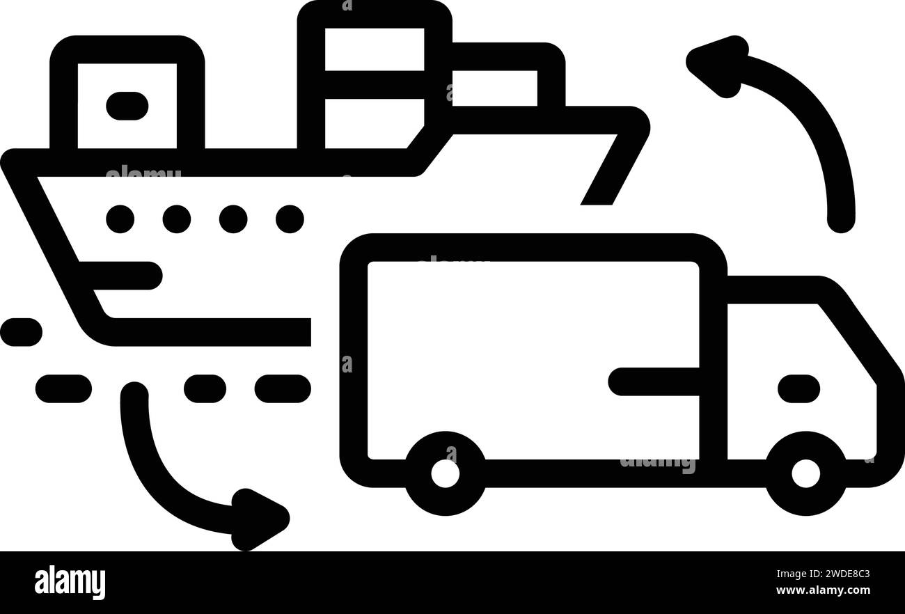 Icon for import export,import,export Stock Vector Image & Art - Alamy