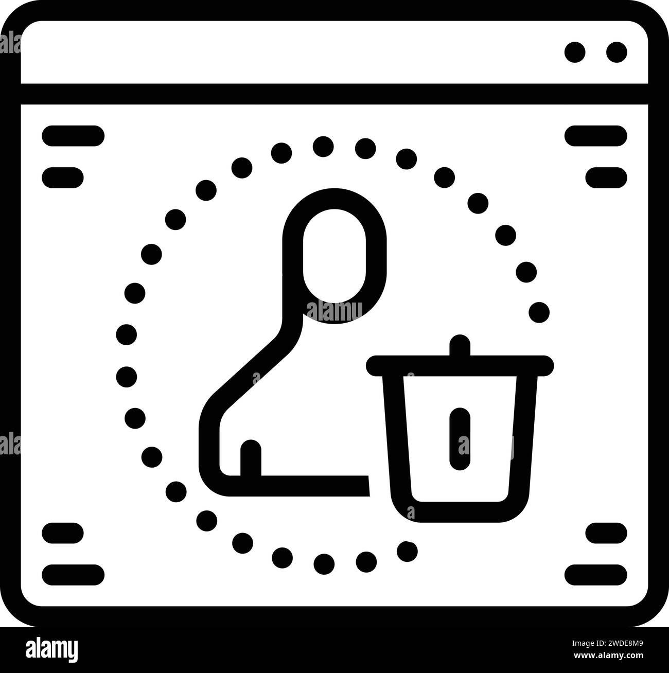 Account delete symbol Stock Vector Images - Alamy